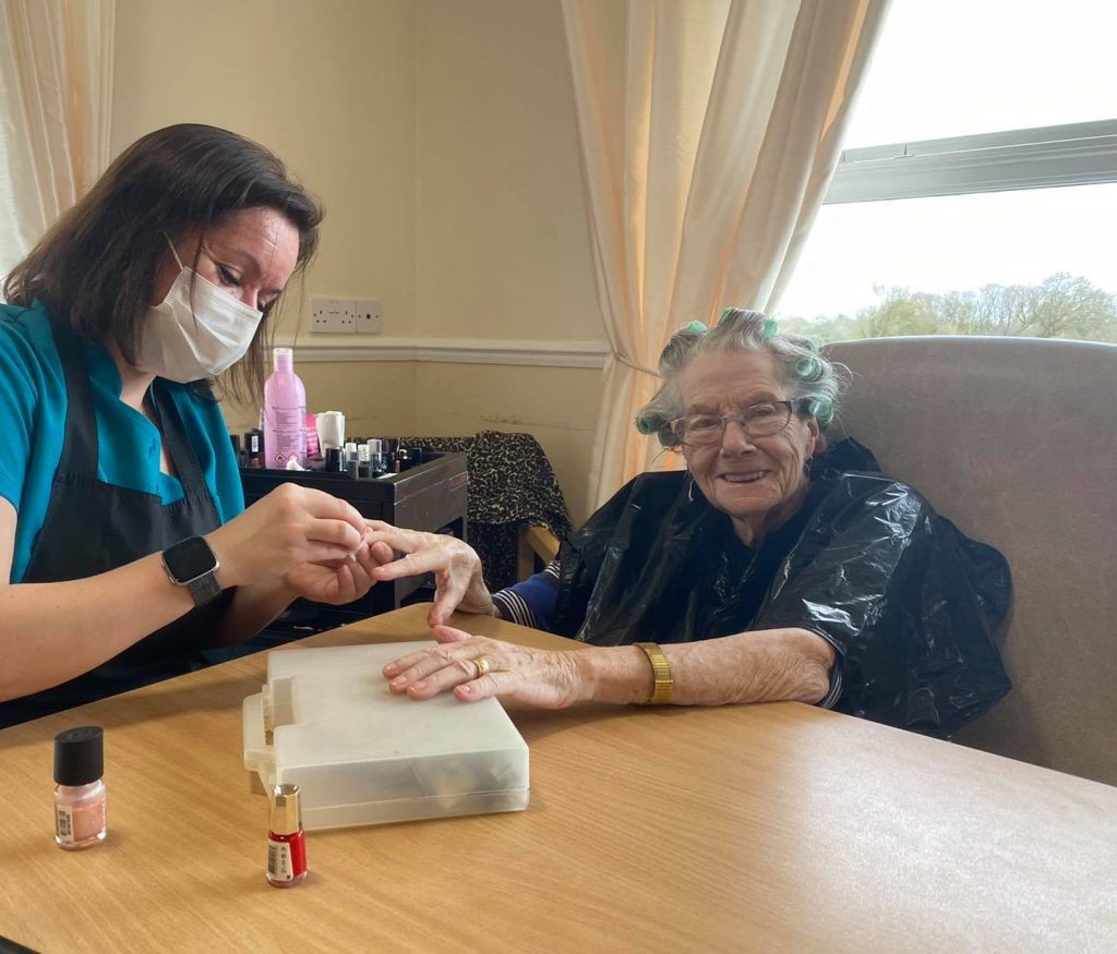 Pamper Day - Longmead Court Nursing Home